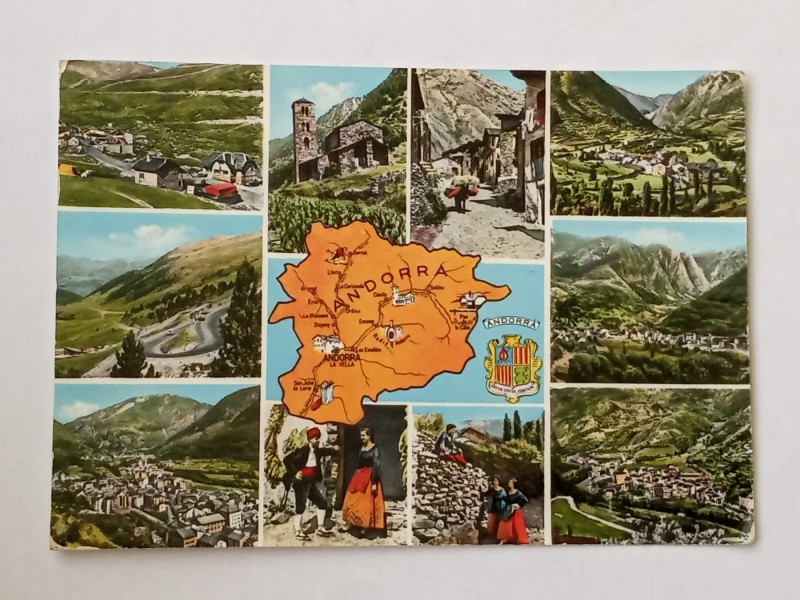 Andora - Putovala 1962.g za Beograd -