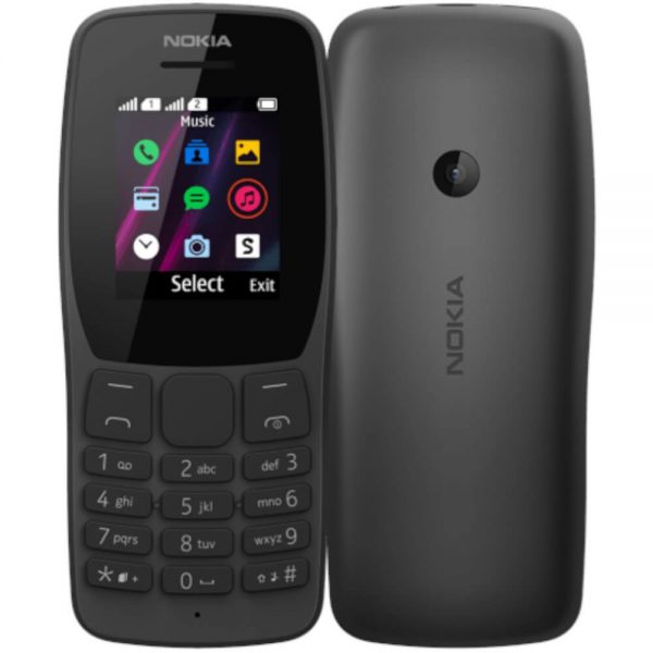 NOKIA 110 DUAL SIM CRNI