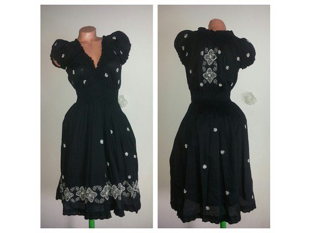 Mo3aic haljina, ručni rad Indija M