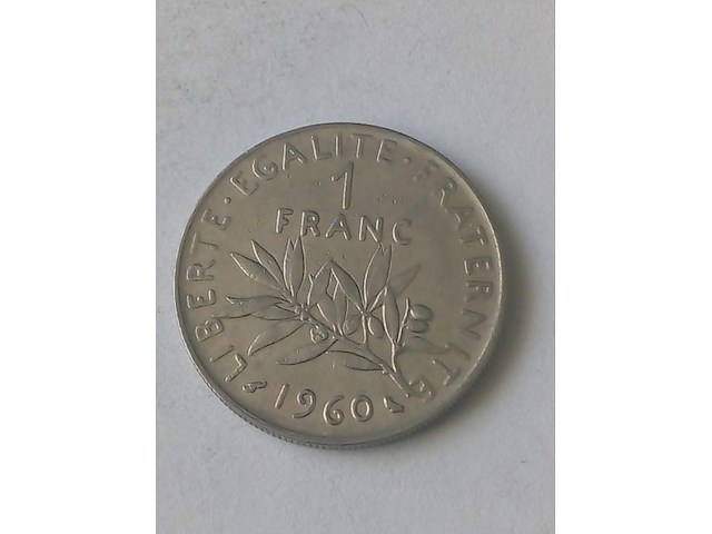 1 Franc 1960.godine - Francuska -