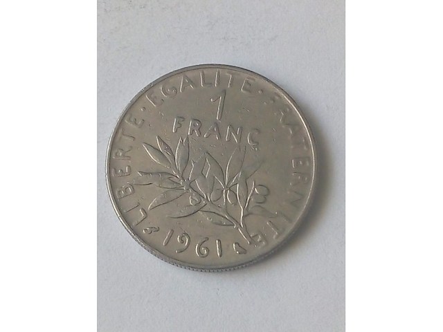 1 Franc 1961.godine - Francuska -