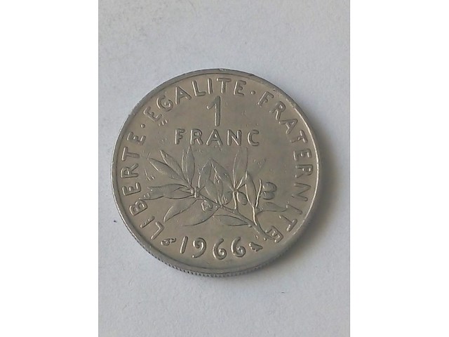 1 Franc 1966.godine - Francuska -