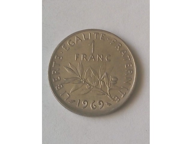 1 Franc 1969.godine - Francuska -