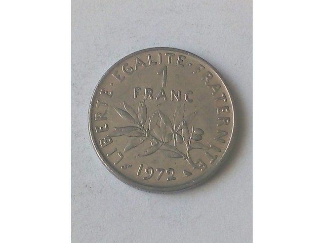 1 Franc 1972.godine - Francuska -