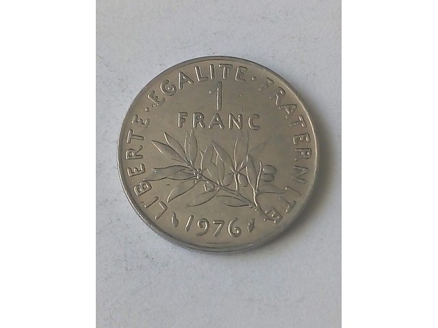 1 Franc 1976.godine - Francuska -