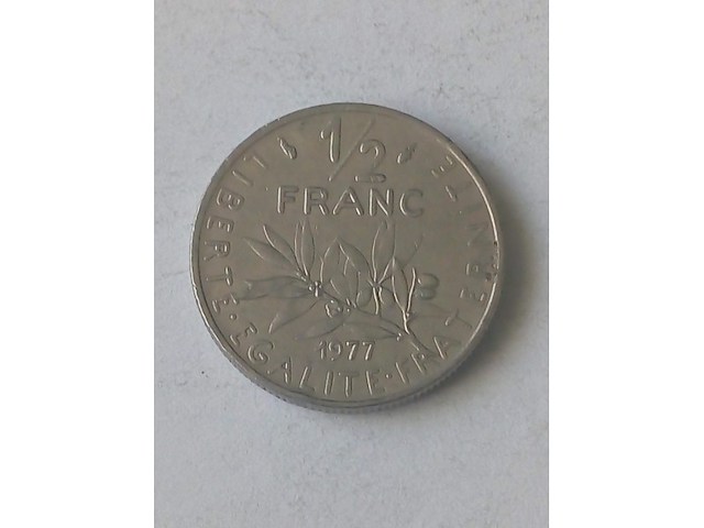 1/2 Franc 1977.godine - Francuska -