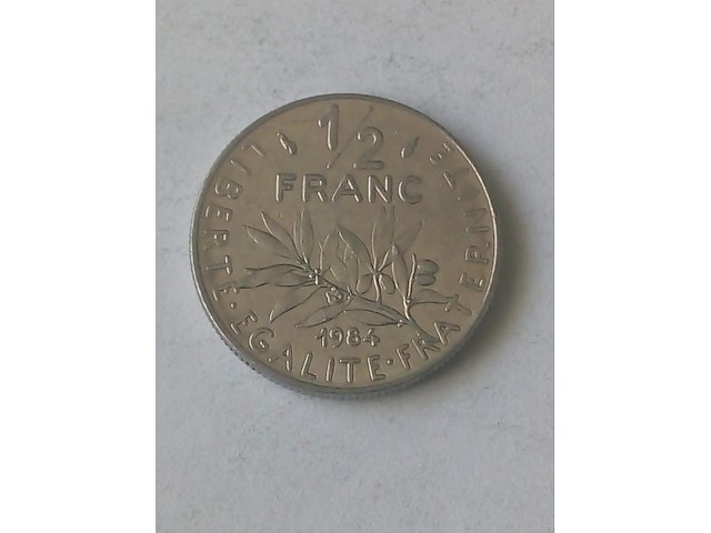 1/2 Franc 1984.godine - Francuska -