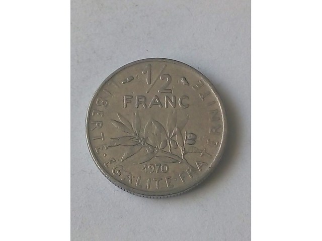 1/2 Franc 1970.godine - Francuska -