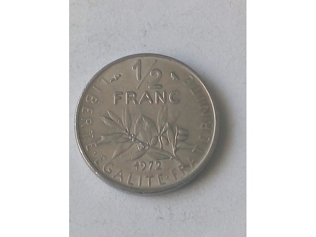 1/2 Franc 1972.godine - Francuska -