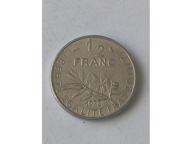 1/2 Franc 1973.godine - Francuska -