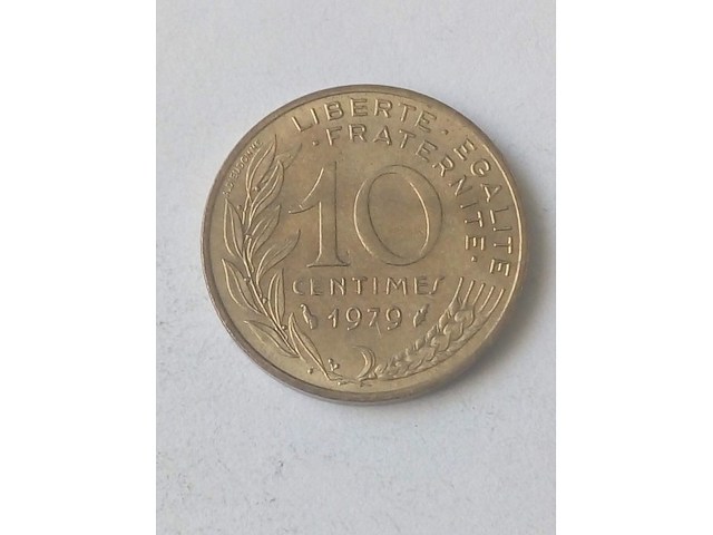 10 Centimes 1979.godine - Francuska -