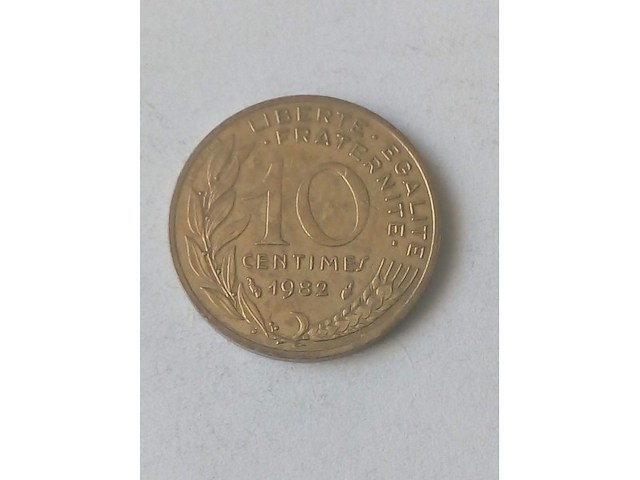 10 Centimes 1982.godine - Francuska -