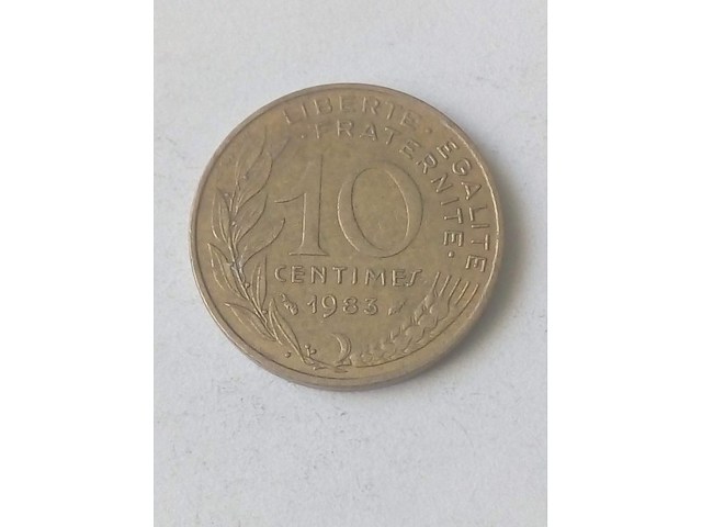 10 Centimes 1983.godine - Francuska -