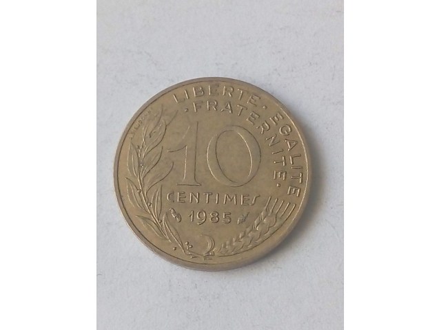 10 Centimes 1985.godine - Francuska -