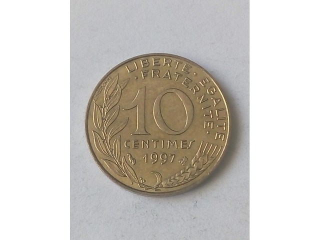 10 Centimes 1997.godine - Francuska -