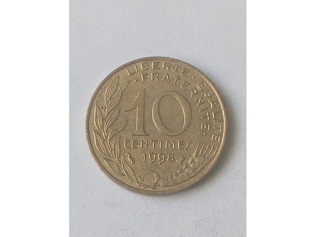 10 Centimes 1998.godine - Francuska -