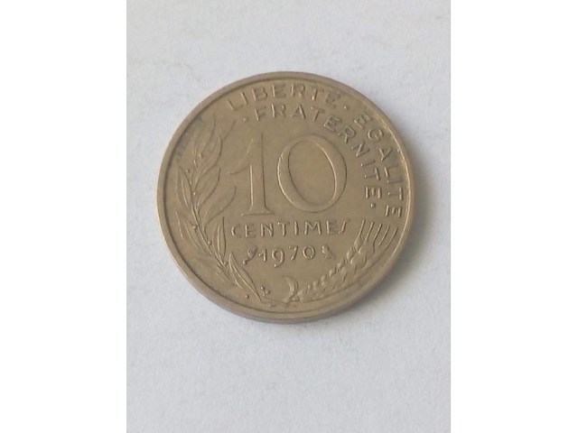 10 Centimes 1970.godine - Francuska -