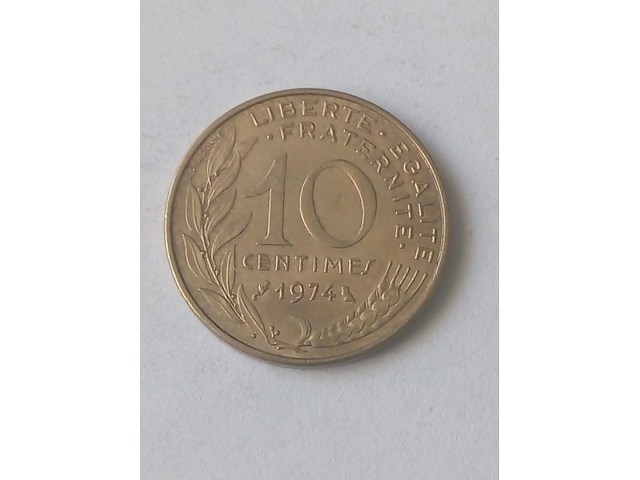 10 Centimes 1974.godine - Francuska -