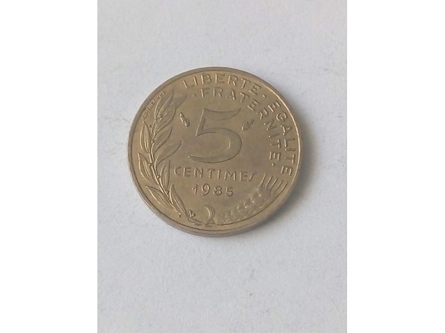 5 Centimes 1985.godine - Francuska -