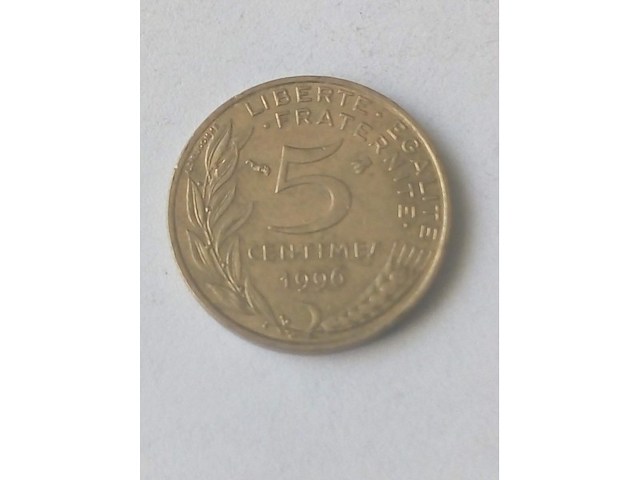 5 Centimes 1996.godine - Francuska -