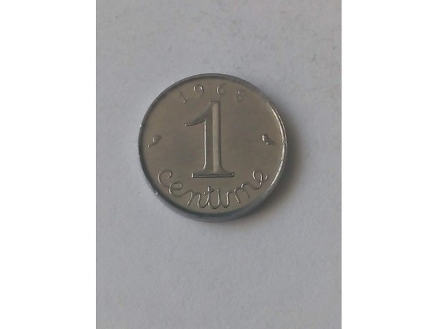 1 Centime 1968.godine - Francuska - LEPA -