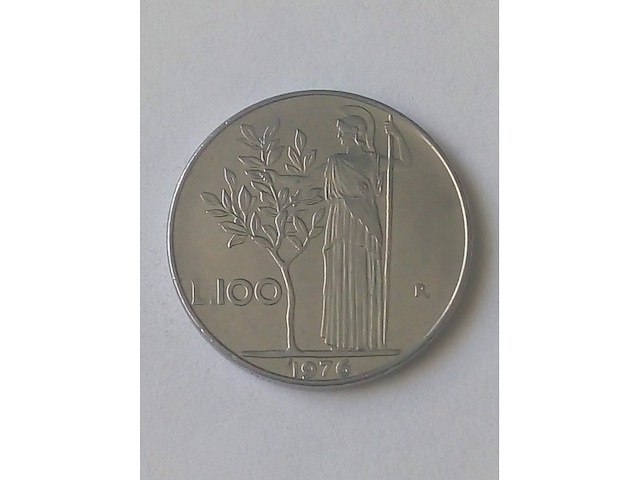 100 Lira 1976.godine - Italija -