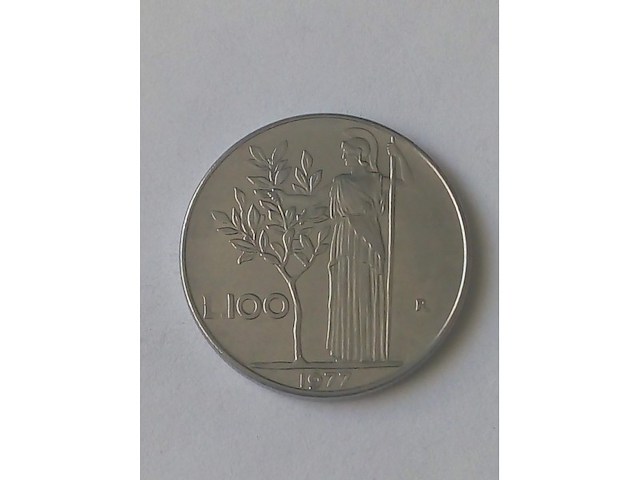 100 Lira 1977.godine - Italija -