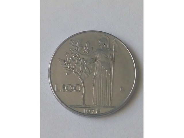 100 Lira 1978.godine - Italija -