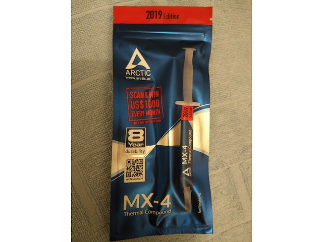 Termalna pasta ARCTIC MX-4, 4gr.