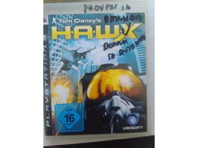 sony plausation 3  tom clancy s hawk ko sa slika