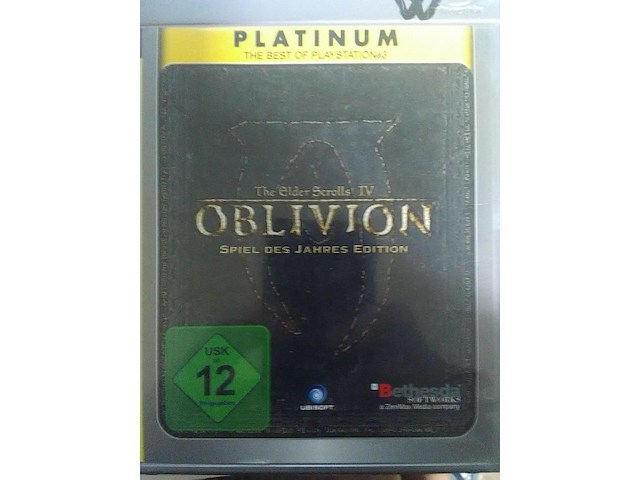 sony plausation 3 oblivion isp ko sa slika