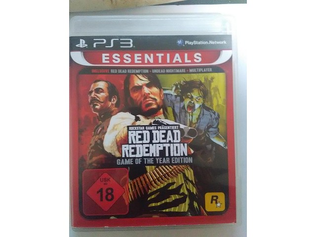 sony plausation 3 red dead redemption isp ko sa slika