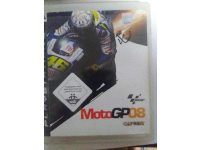 sony plausation 3  MotoGP 08 ko sa slika