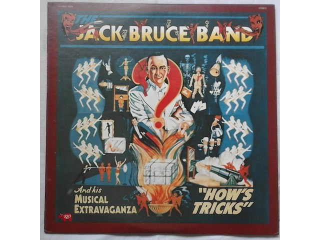 JACK  BRUCE  BAND  -  How`s tricks (Japan Press)