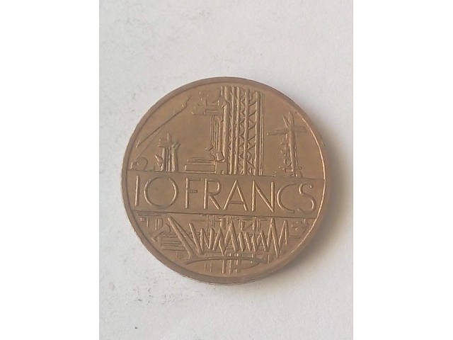 10 Francs 1980.godine - Francuska -