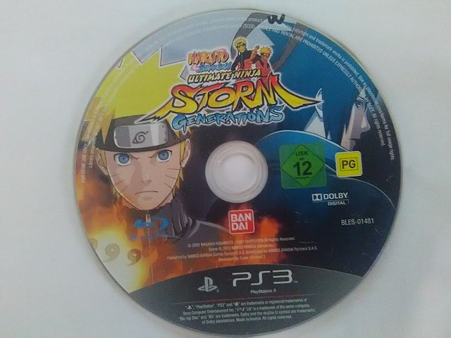 sony plausation 3 naruto ultimate ninja  isp ko sa slik