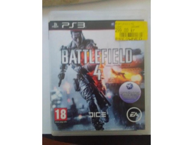 sony plausation 3  battlefield 4  isp ko sa slika