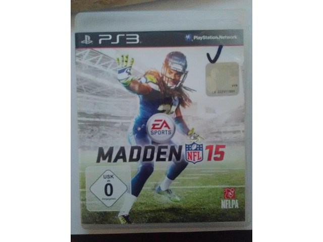 sony plausation 3 madden nfl 15 isp ko sa slika