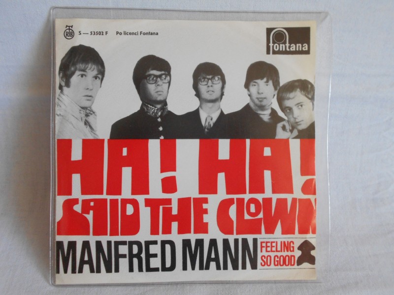 MANFRED MANN! SINGL,VELIKI HIT GRUPE IZ 1967.! 5/5!