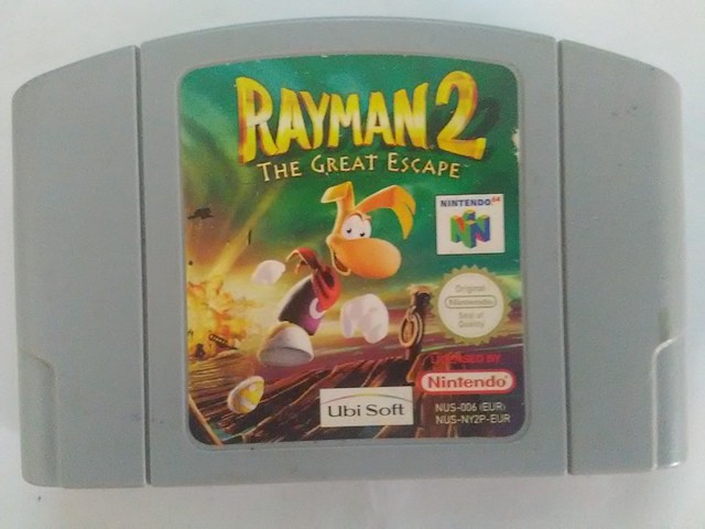 nintendo 64 igrica rayman 2 isp sa slika