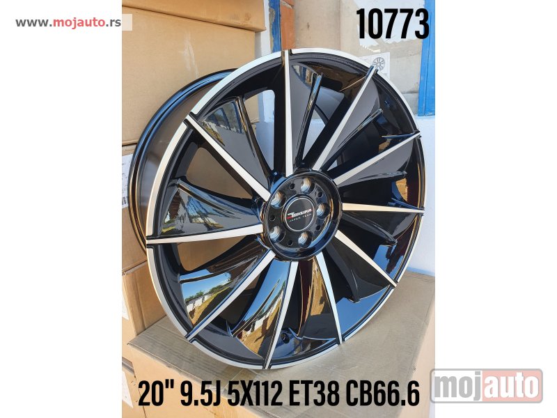 20/Audi,Mercedes alufelne.. 5x112/9,5jota/et38/cb 66,6. Boja: piano black.