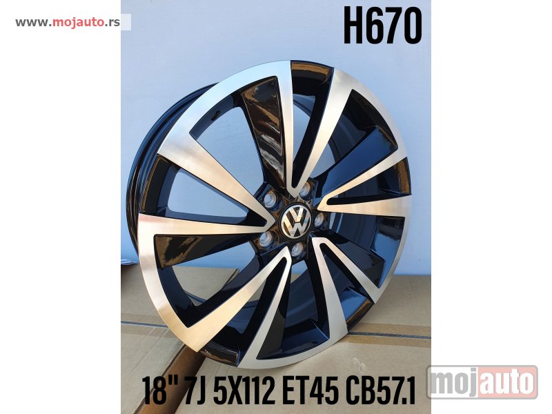 Vw 18 alufelne 5x112/7jota/et45/cb 57,1.