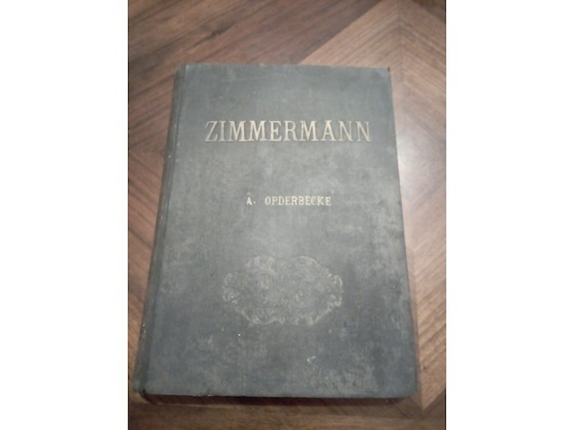 ZIMMERMANN, A OPDERBECKE