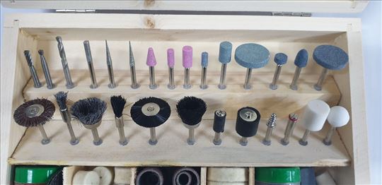 Set dremel polir secenje brusenje 100kom