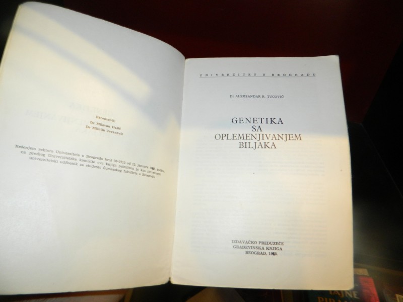 Genetika sa oplemenjivanjem biljaka