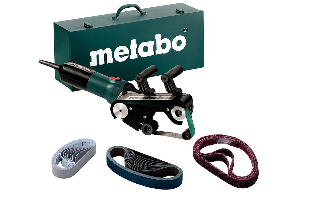 Metabo-trakasta brusilica za cevi RBE 9-60 Set (900 W)