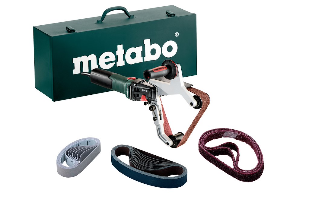Metabo-Tračna brusilica za cevi RBE 15-180 Set (1550W)