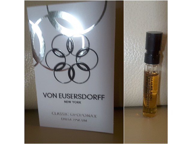 Von Eusersdorff Classic Opoponax parfem, original