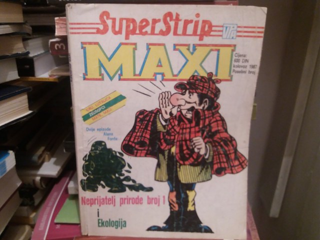 SUPERSTRIP MAXI Alan Ford poseban broj avgust 1987g.