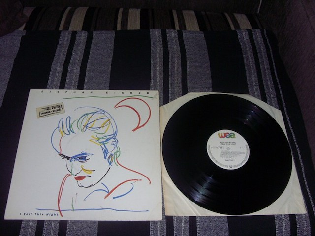 Stephan Eicher – I Tell This Night LP WEA Germany 1985.